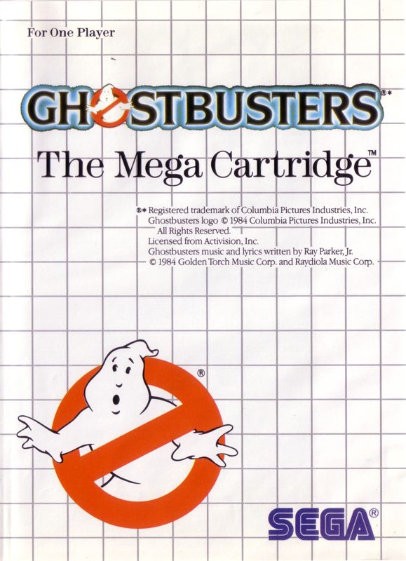 Ghostbusters cover or packaging material - MobyGames