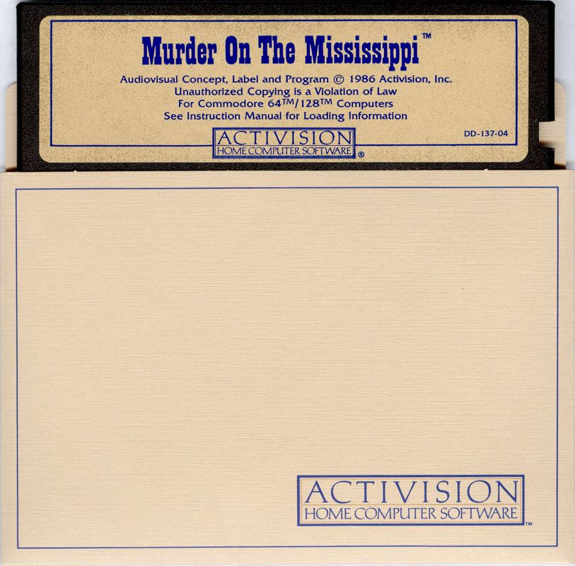 Murder on the Mississippi cover or packaging material - MobyGames