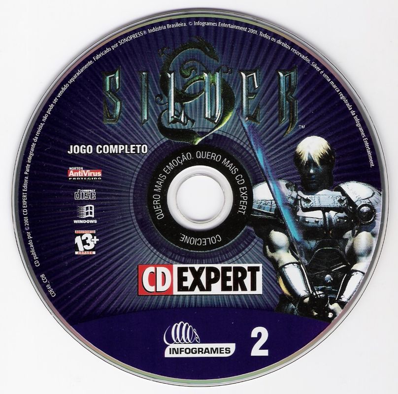 Silver cover or packaging material - MobyGames