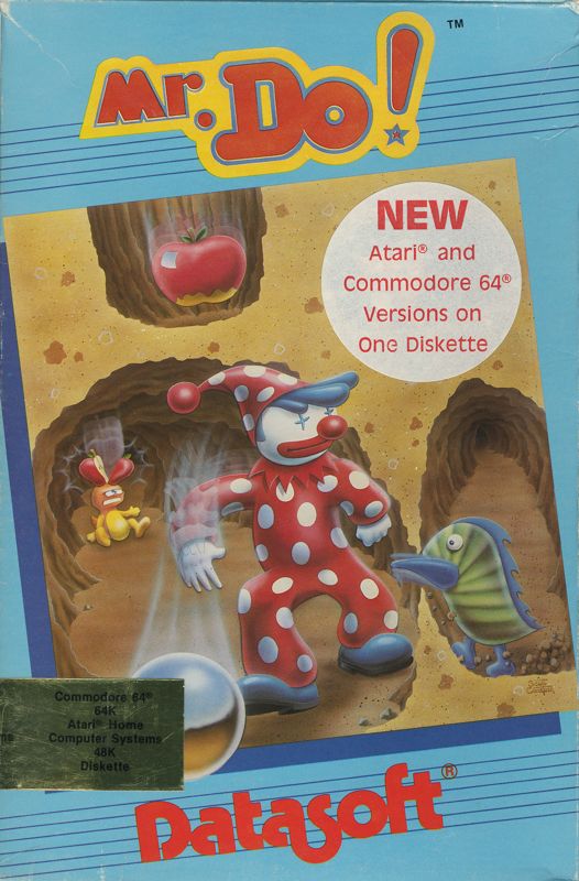 Mr. Do! cover or packaging material - MobyGames