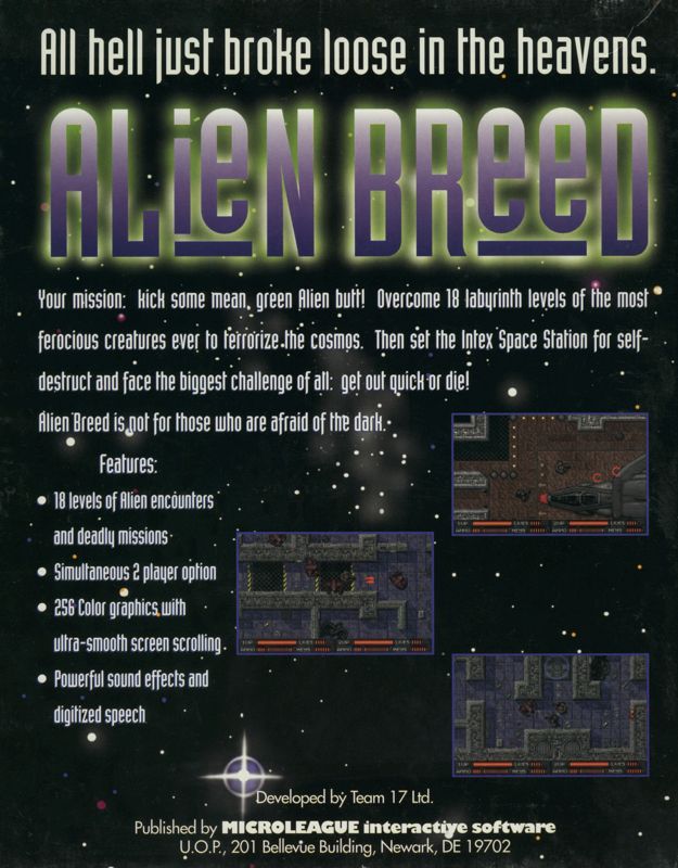 Alien Breed cover or packaging material - MobyGames