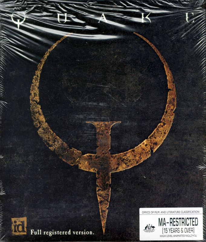 Quake cover or packaging material - MobyGames