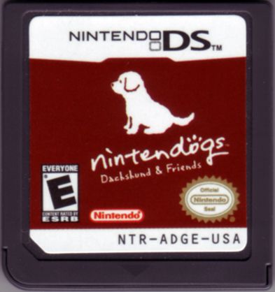 Nintendogs: Dachshund & Friends cover or packaging material - MobyGames