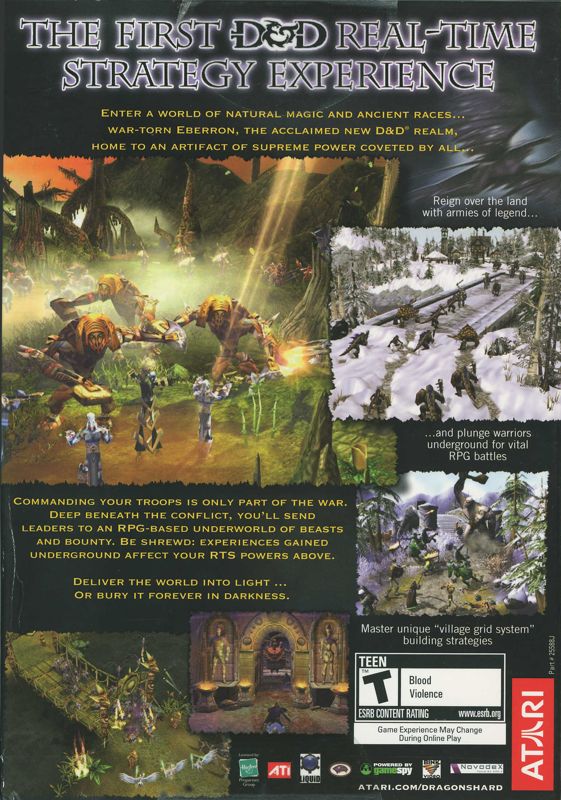 Dungeons & Dragons: Dragonshard cover or packaging material - MobyGames