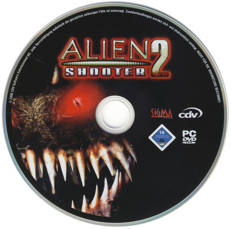 Alien Shooter: Vengeance cover or packaging material - MobyGames