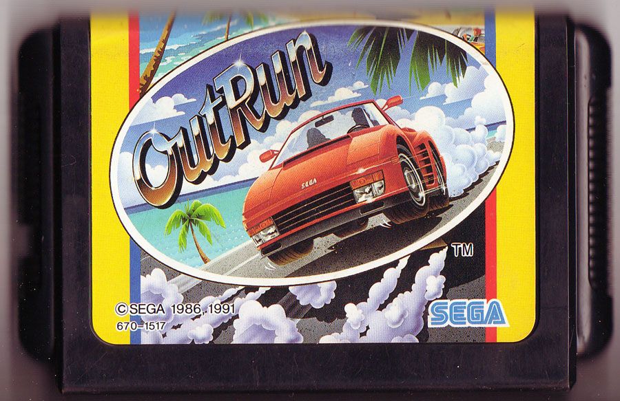 OutRun cover or packaging material - MobyGames