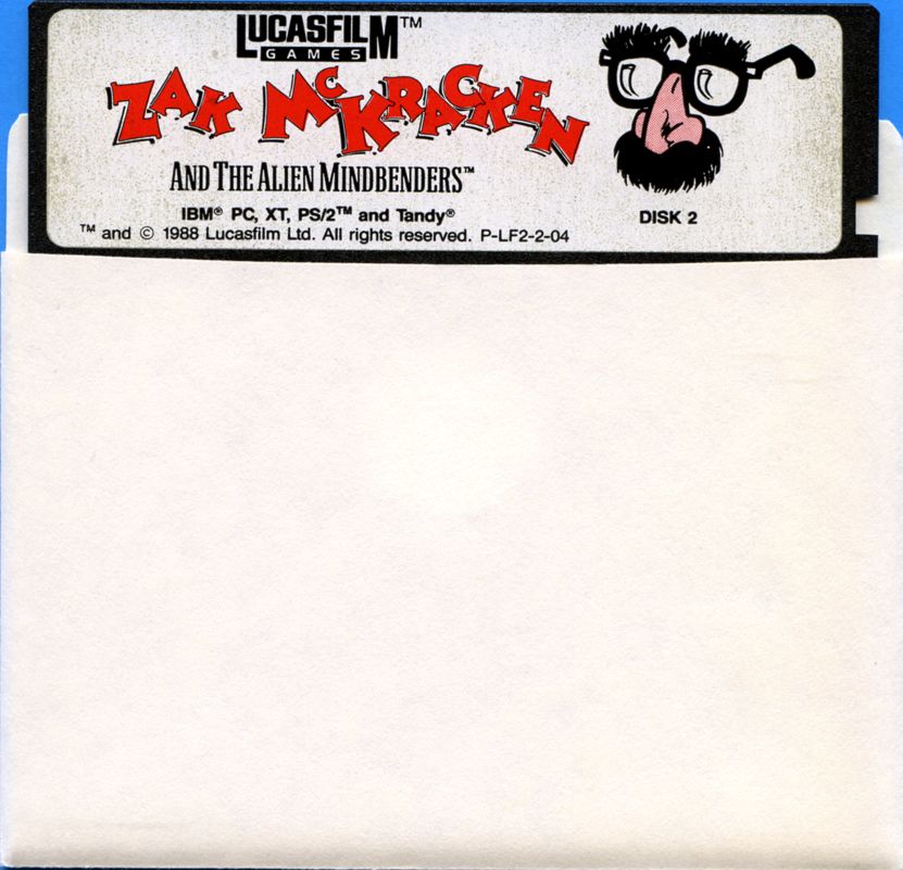 Zak McKracken and the Alien Mindbenders cover or packaging material ...