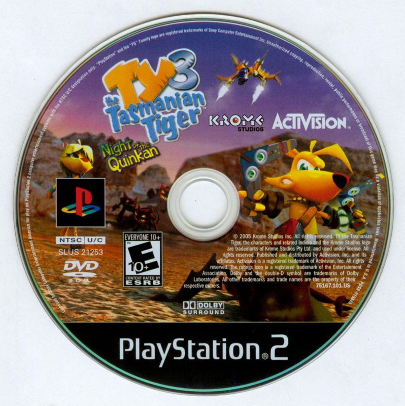 Ty the Tasmanian Tiger 3: Night of the Quinkan cover or packaging ...