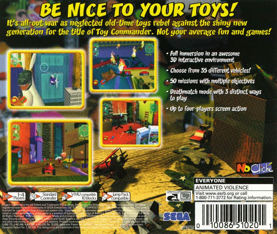 Toy Commander cover or packaging material - MobyGames