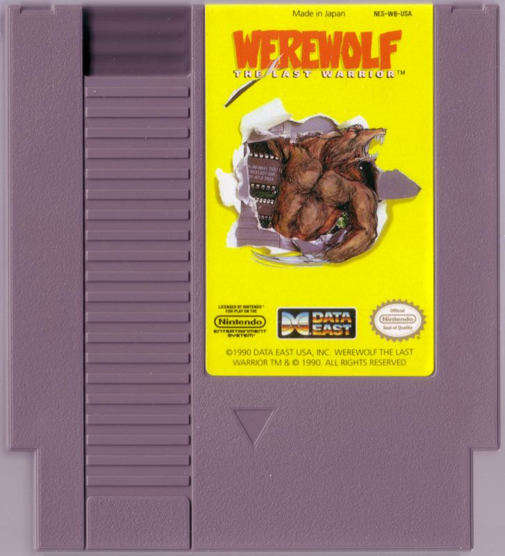 Werewolf: The Last Warrior cover or packaging material - MobyGames