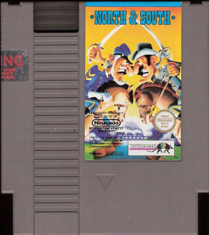 North & South cover or packaging material - MobyGames