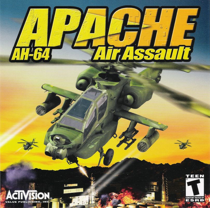 AH-64 Apache Air Assault cover or packaging material - MobyGames