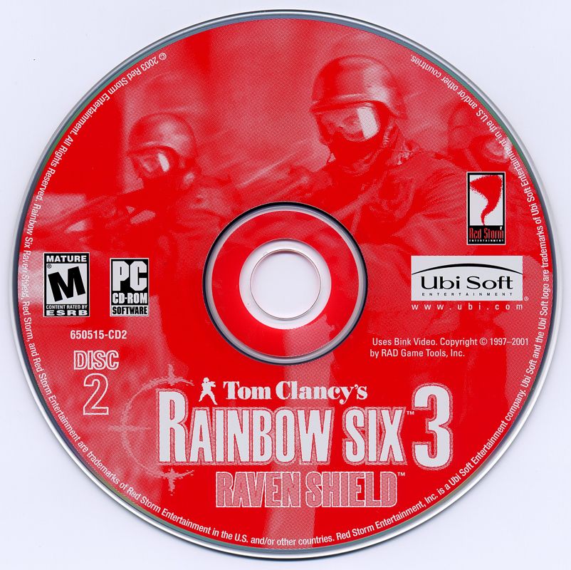 Tom Clancy's Rainbow Six 3: Raven Shield cover or packaging material ...