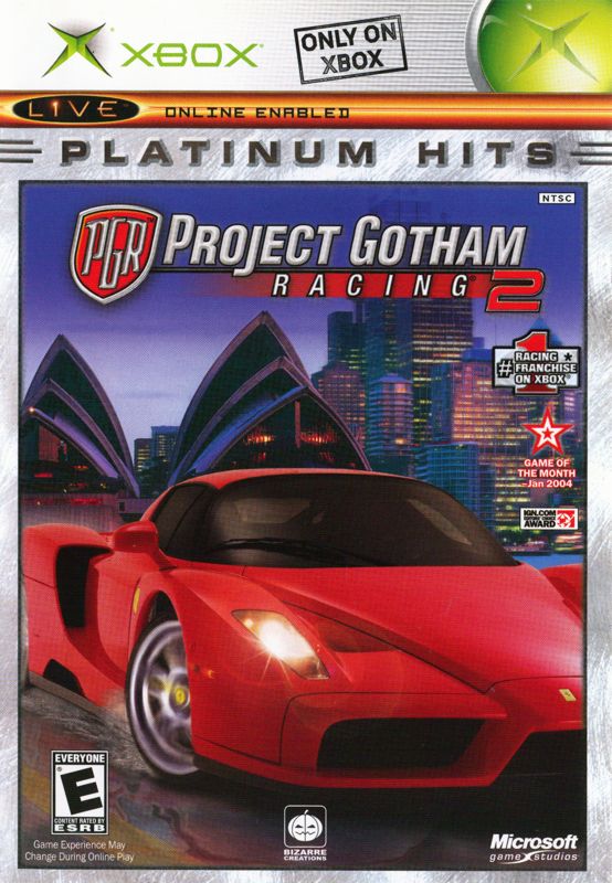 Project Gotham Racing 2 cover or packaging material - MobyGames