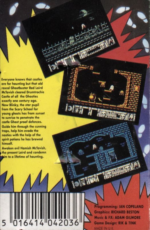 Blinkys Scary School cover or packaging material - MobyGames