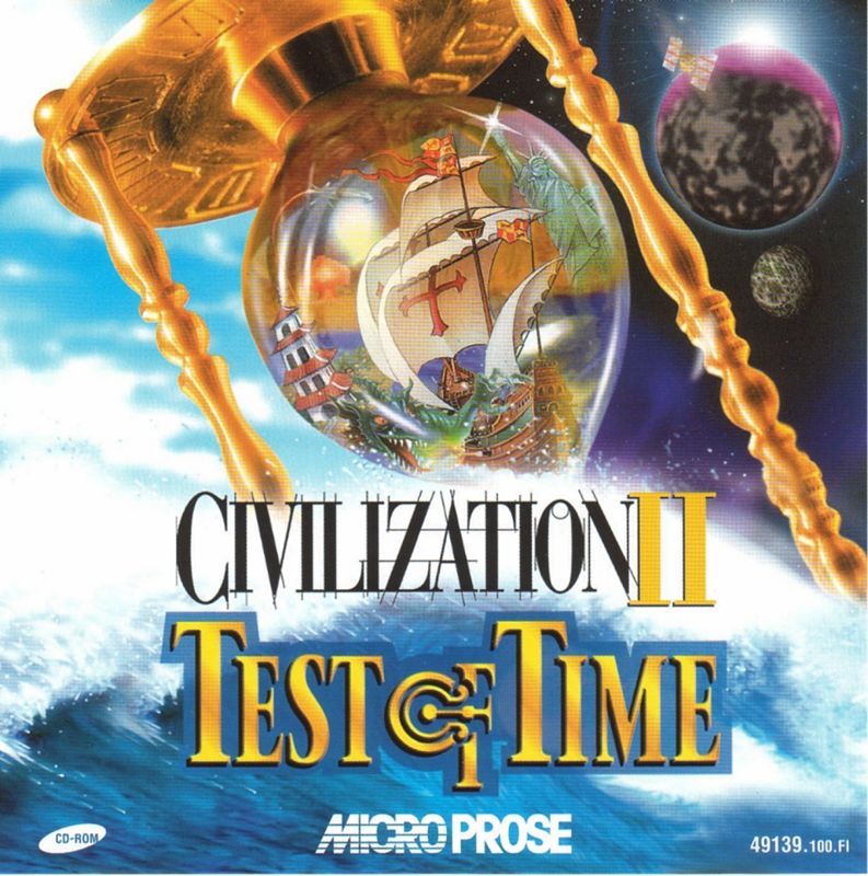 Civilization II: Test of Time cover or packaging material - MobyGames