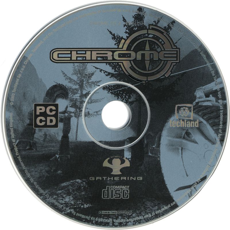 Chrome cover or packaging material - MobyGames