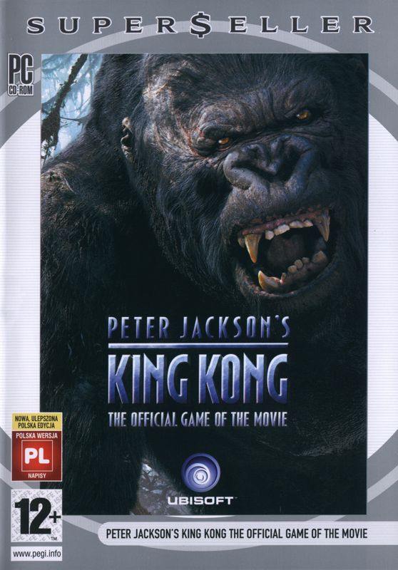 Peter Jackson's King Kong: The Official Game of the Movie cover or packaging material - MobyGames