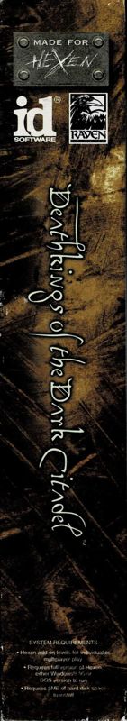 Deathkings of the Dark Citadel cover or packaging material - MobyGames