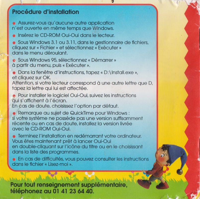 Noddy: The Magic of Toytown on a CD-ROM cover or packaging material ...