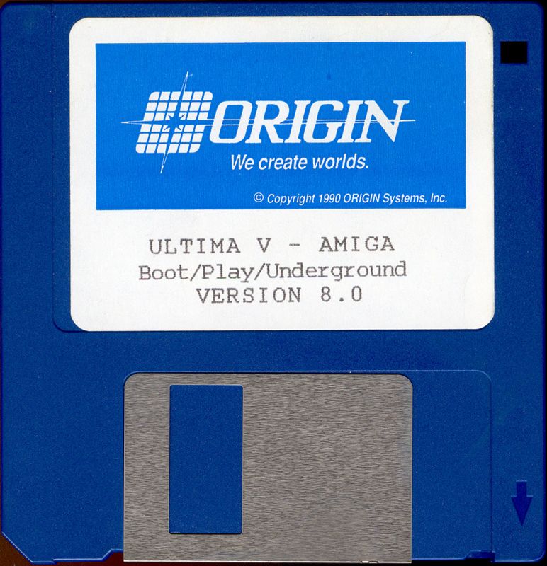 Ultima V: Warriors of Destiny cover or packaging material - MobyGames