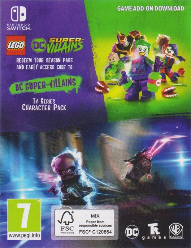 LEGO DC Super-Villains (Deluxe Edition) cover or packaging material ...