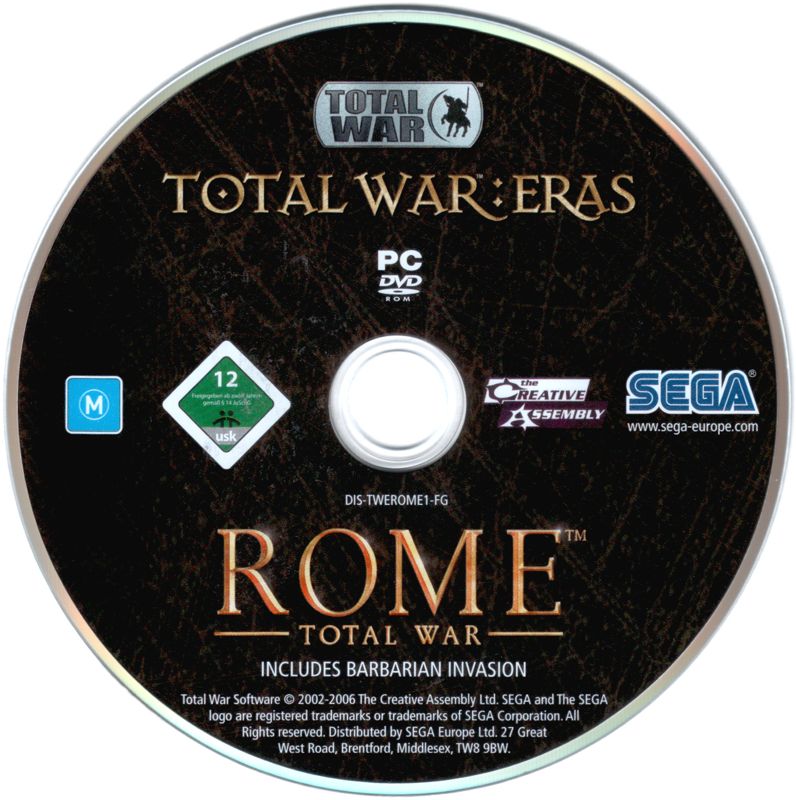 Total War: Eras cover or packaging material - MobyGames