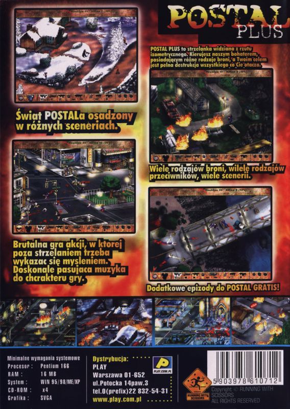 Postal Plus cover or packaging material - MobyGames