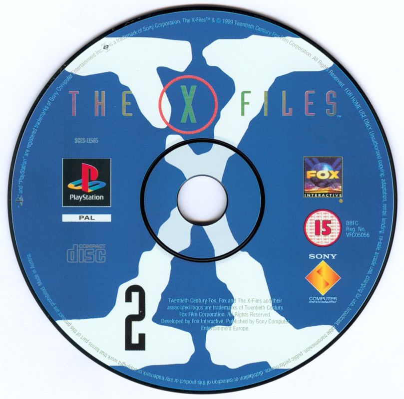 The X-Files Game cover or packaging material - MobyGames