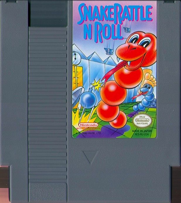 Snake Rattle N Roll cover or packaging material - MobyGames