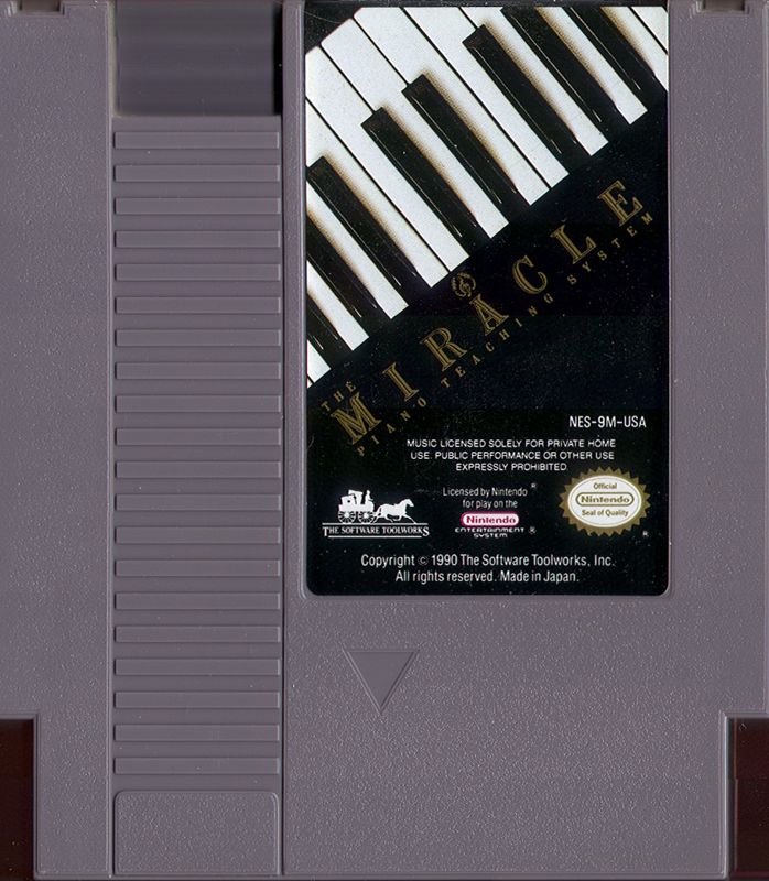 The Miracle Piano Teaching System cover or packaging material - MobyGames