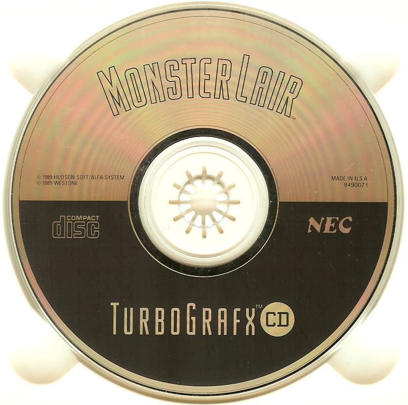 Monster Lair cover or packaging material - MobyGames