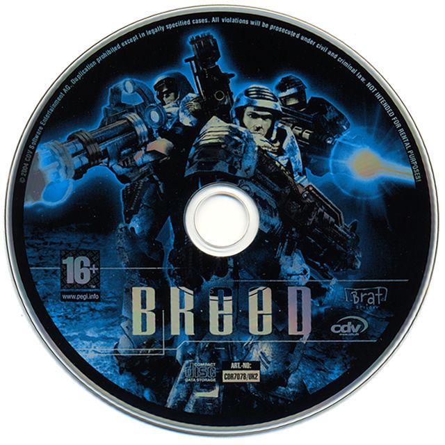 Breed cover or packaging material - MobyGames