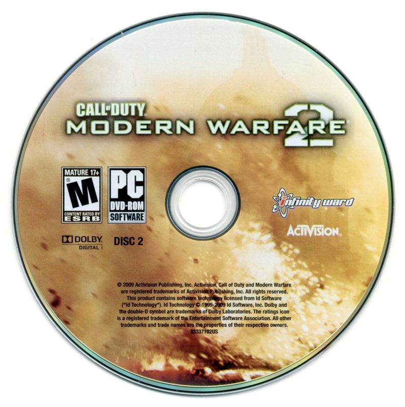 Call of Duty: Modern Warfare 2 cover or packaging material - MobyGames