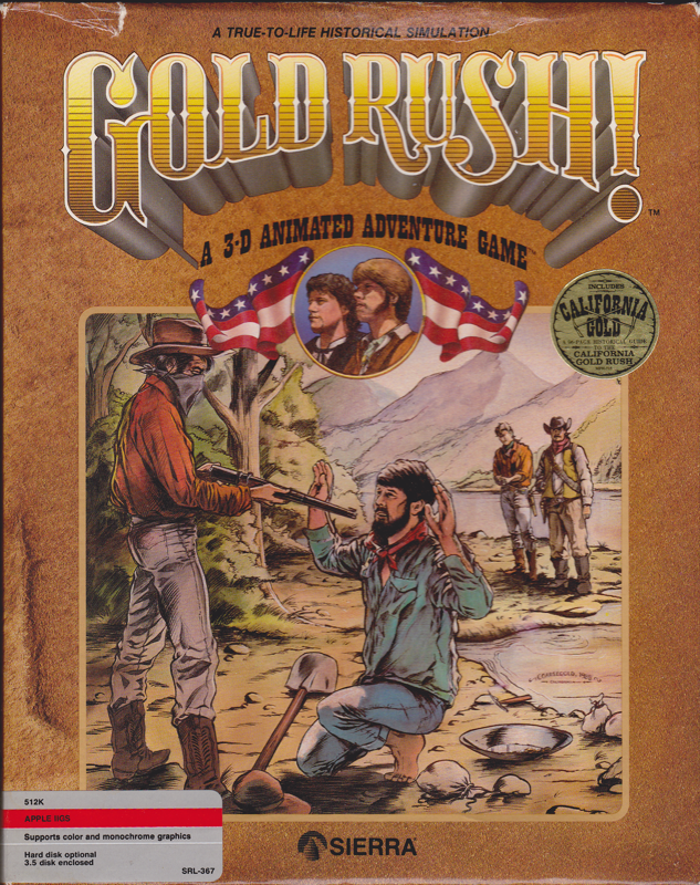 Gold Rush! cover or packaging material - MobyGames