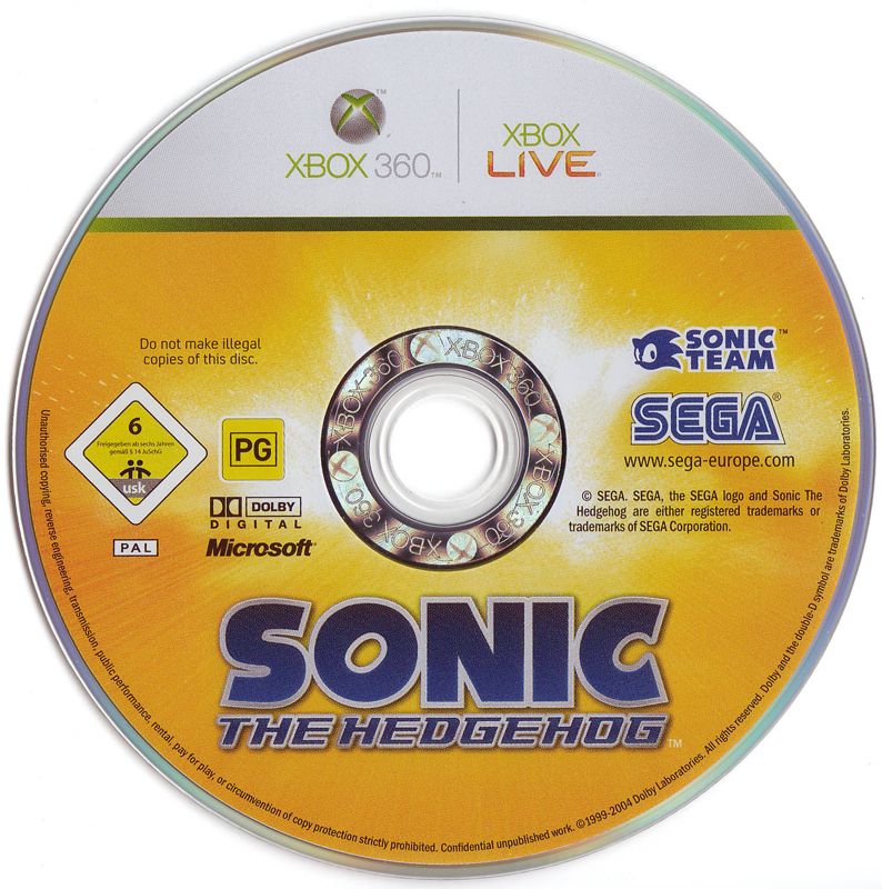 Sonic the Hedgehog cover or packaging material - MobyGames