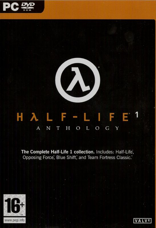 Half-Life 1: Anthology cover or packaging material - MobyGames