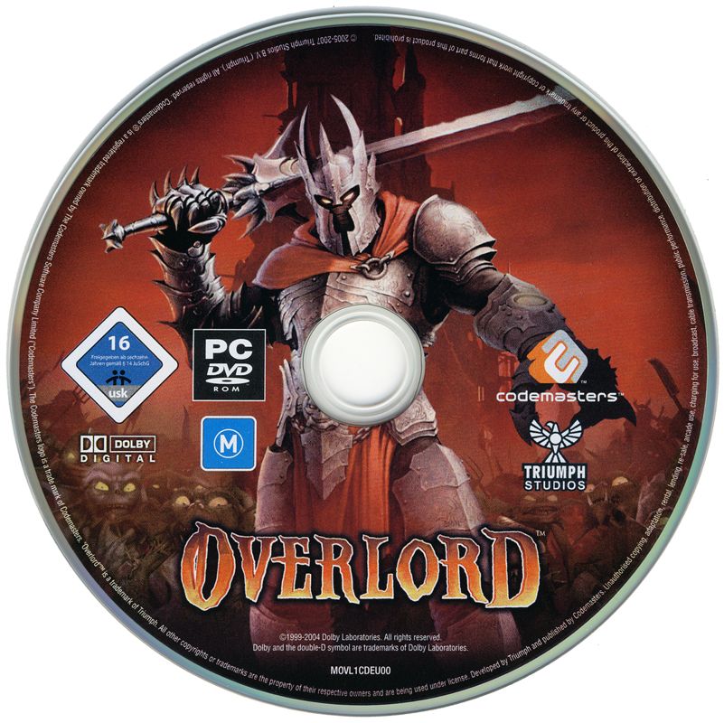 Overlord cover or packaging material - MobyGames
