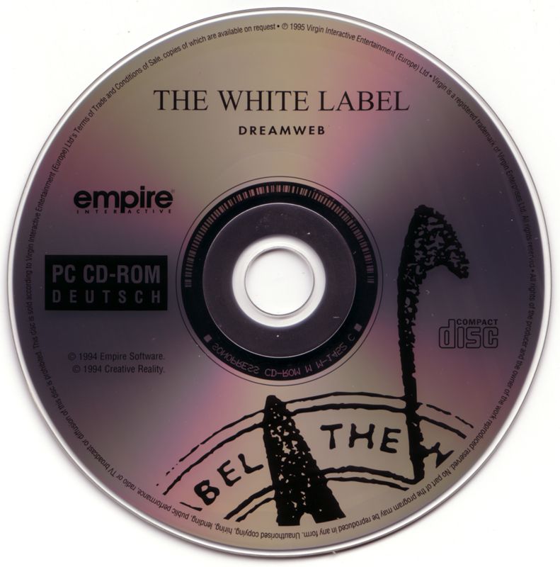 DreamWeb cover or packaging material - MobyGames