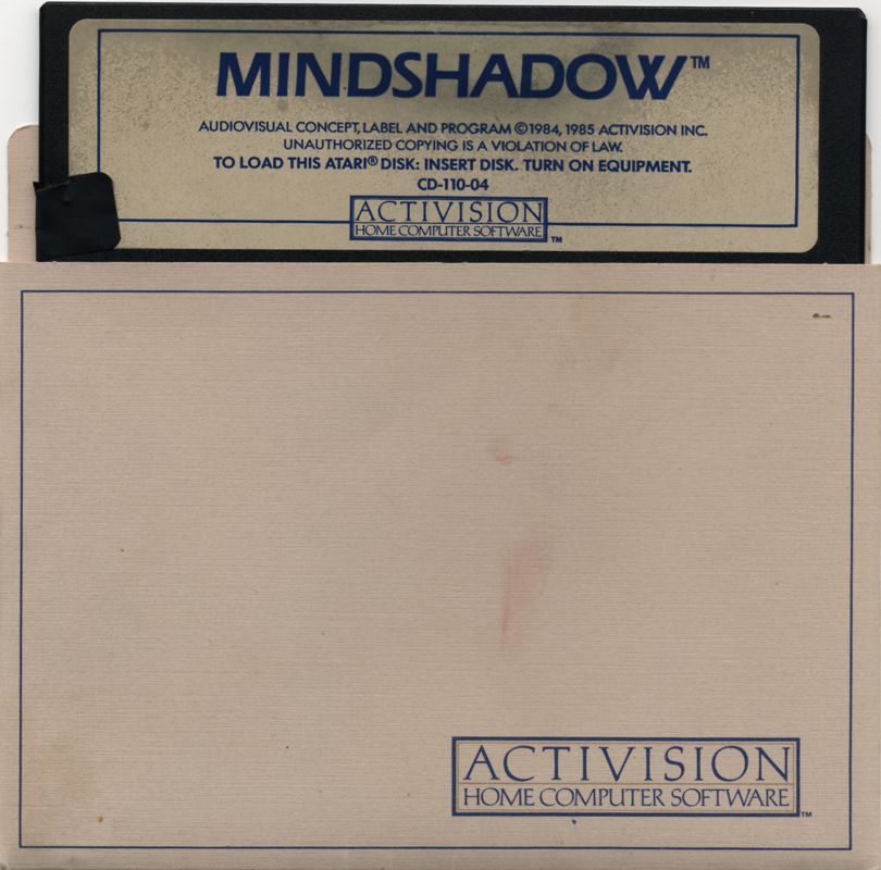 Mindshadow cover or packaging material - MobyGames