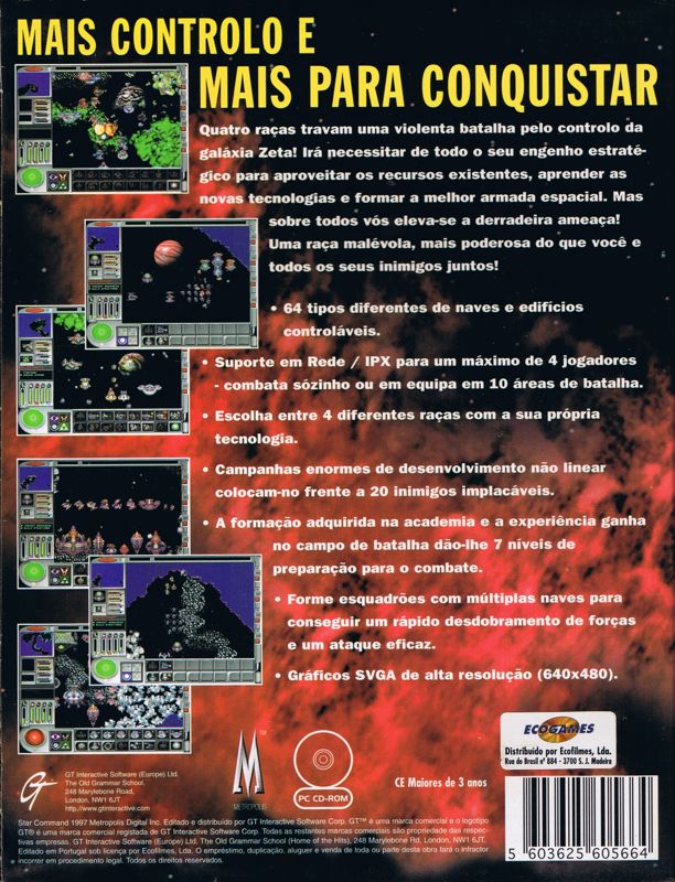 Star Command: Revolution cover or packaging material - MobyGames