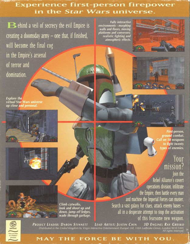 Star Wars: Dark Forces cover or packaging material - MobyGames
