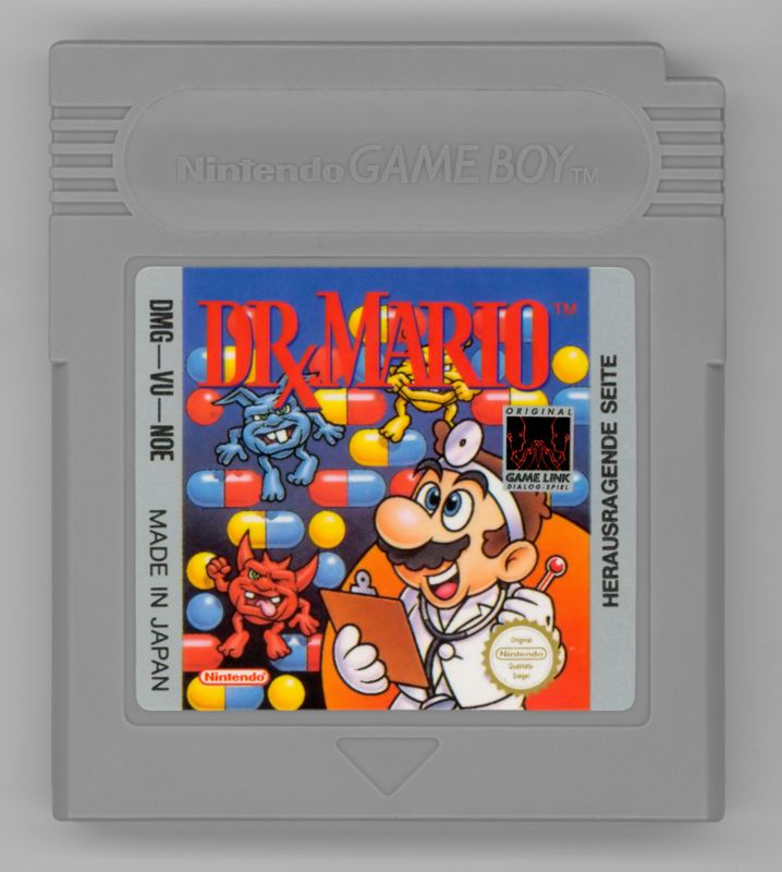 Dr. Mario cover or packaging material - MobyGames