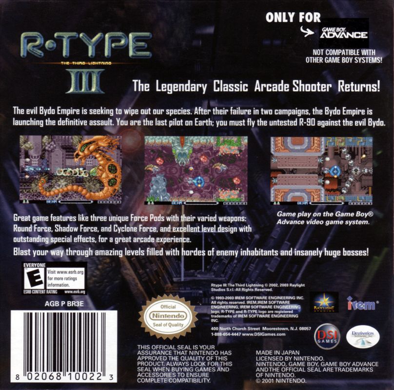 R-Type III: The Third Lightning cover or packaging material - MobyGames