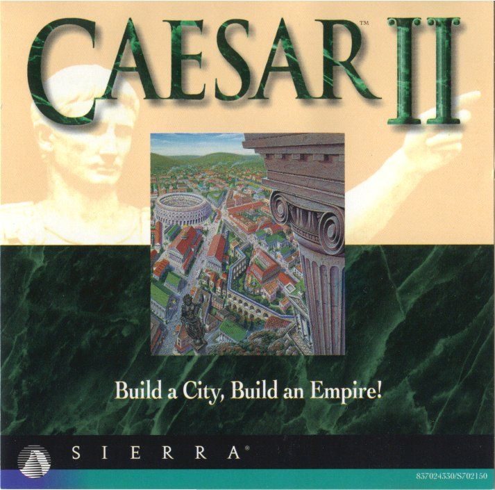 Caesar II cover or packaging material - MobyGames