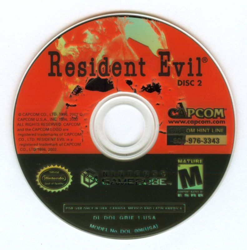 Resident Evil cover or packaging material - MobyGames