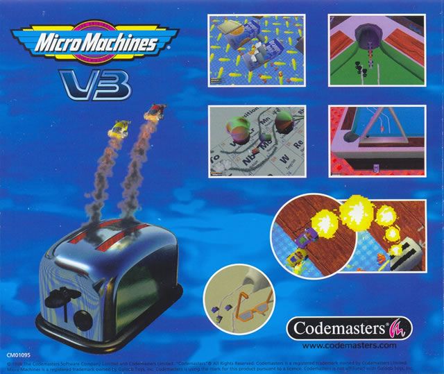 Micro Machines V3 cover or packaging material - MobyGames