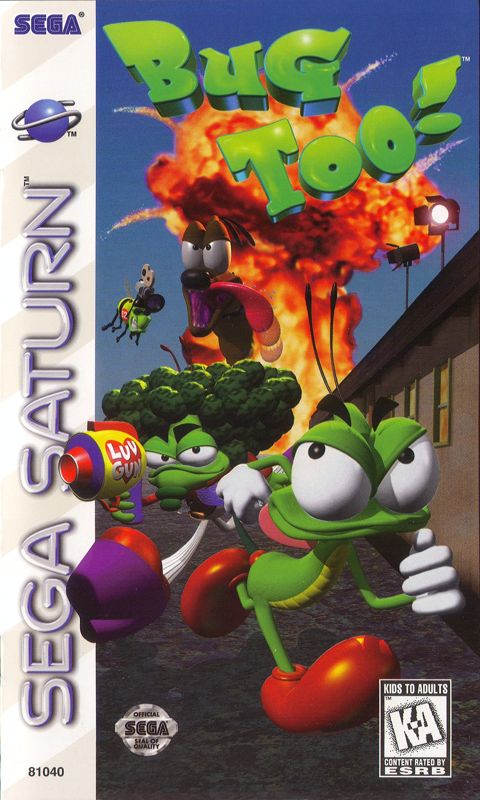 Bug Too! credits (SEGA Saturn, 1996) - MobyGames