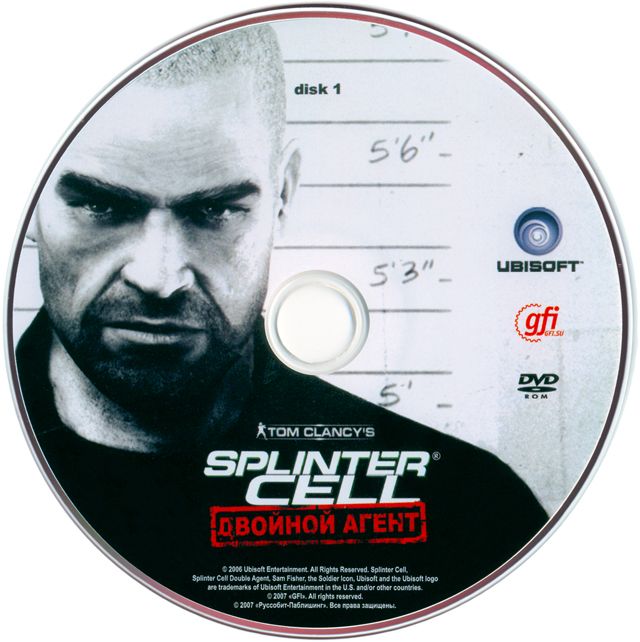 Tom Clancy's Splinter Cell: Double Agent cover or packaging material ...