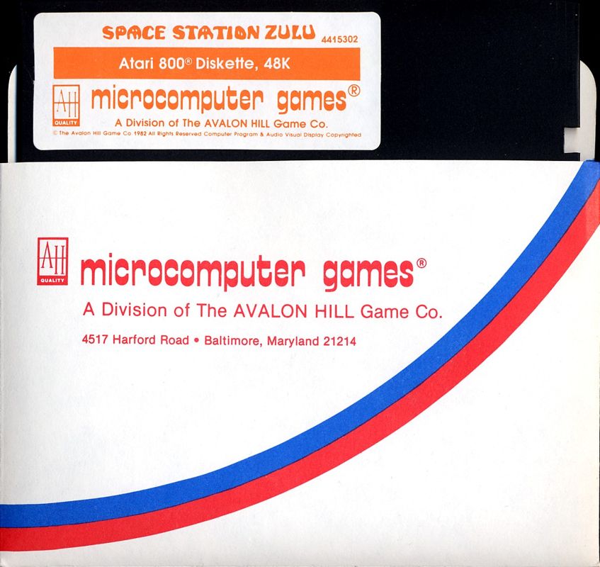 Space Station Zulu cover or packaging material - MobyGames